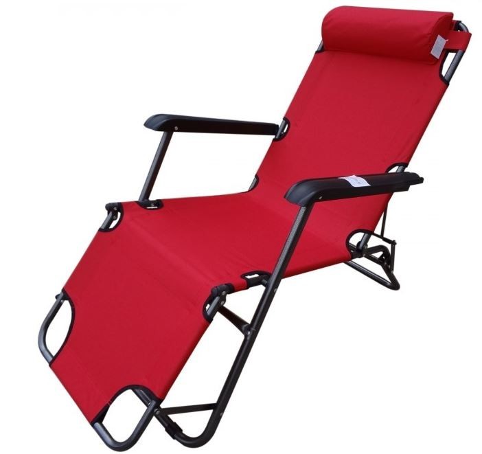 Sezlong/Pat pliabil 3 pozitii ( ideal pentru gradina,plaja,camping si ...