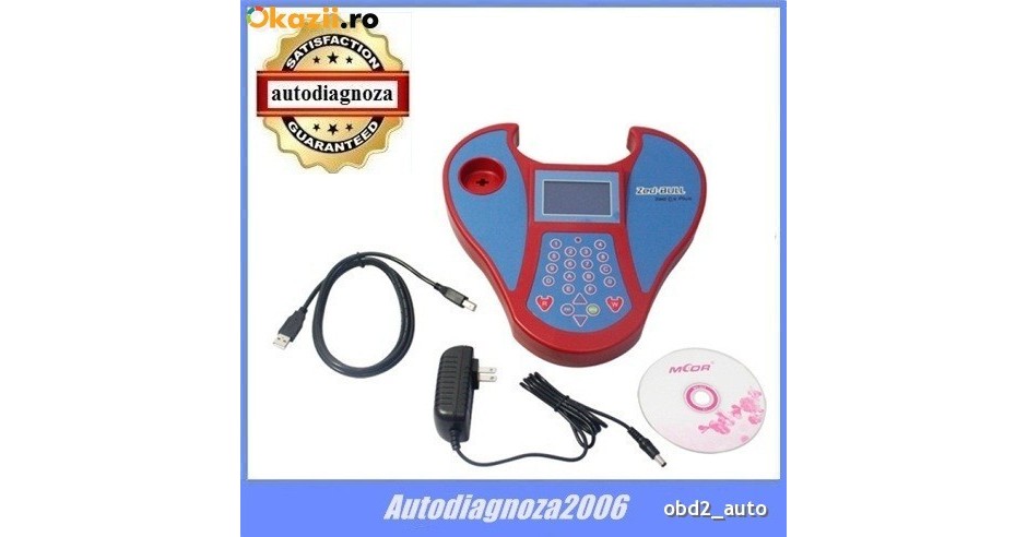 ZedBull programator chei - mini Zed Bull key - Multimarca de chei auto ...