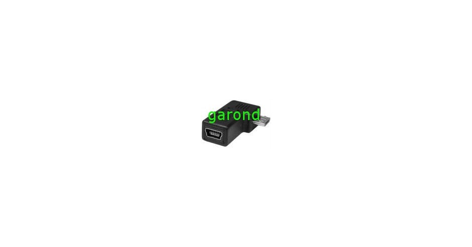 Mufa adaptoare, micro USB, tata, 90° → mini USB, mama/6826 | arhiva ...