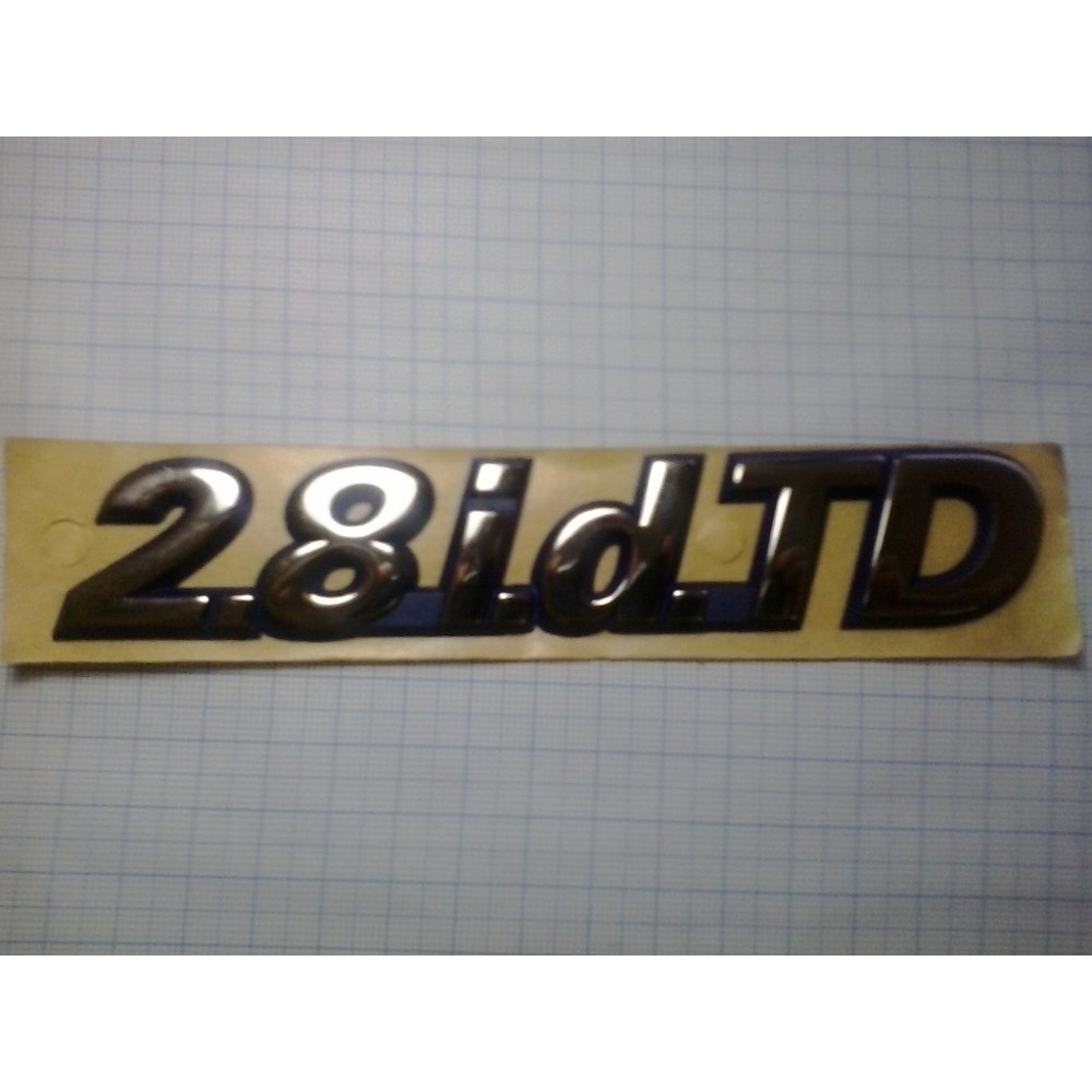Sigla auto 2.8 i d TD ( FIAT ) (logo, emblema, inscriptie, sigle ...