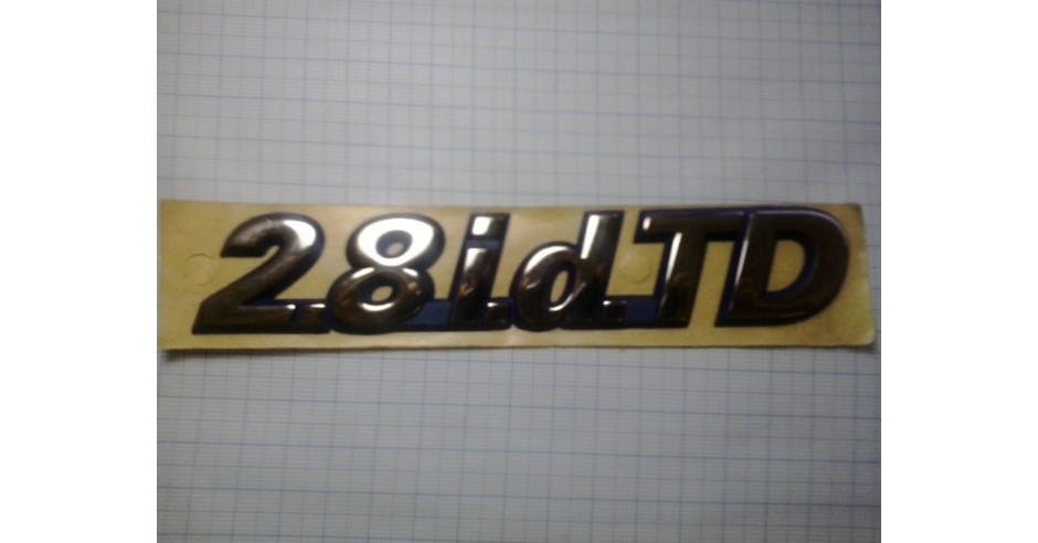 Sigla auto 2.8 i d TD ( FIAT ) (logo, emblema, inscriptie, sigle ...