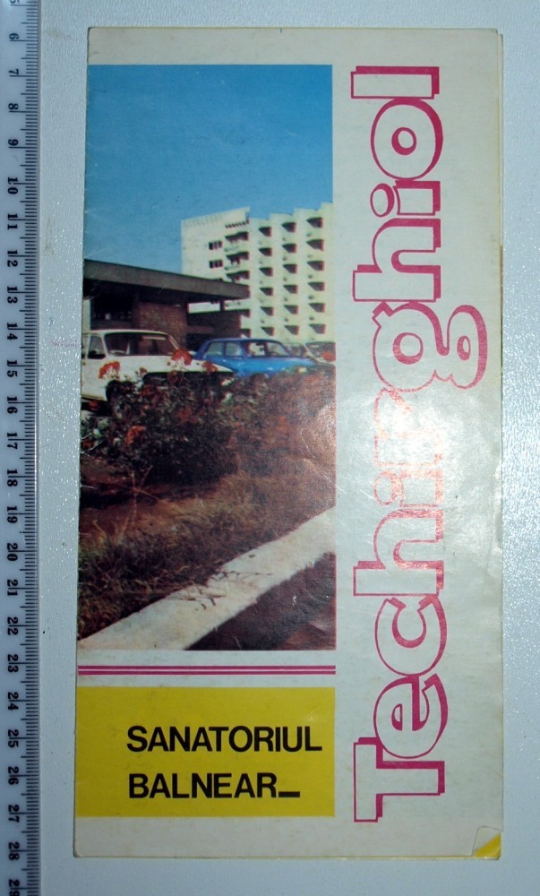 PLIANTE VECHI TURISM - 2 BUC - TECHIRGHIOL + CETATEA NEAMT | arhiva ...