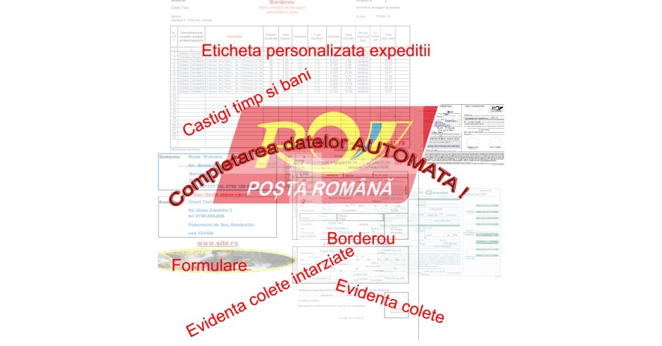 Soft FPEB Formular Posta Evidenta Borderou | arhiva Okazii.ro