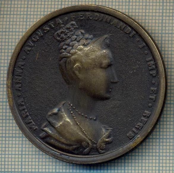 ATAM2001 MEDALIE 495 -MARIA. ANNA. AVGVSTA. FERDINANDI. I. IMP. ET ...