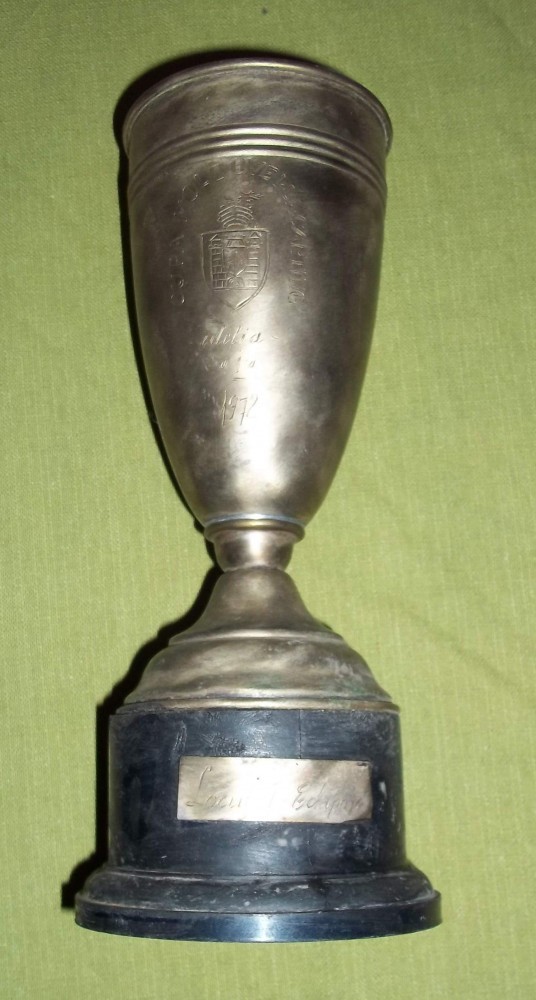 cupa/ trofeu Cupa Moldovei la Carting editia I 1972 locul I echipaje ...