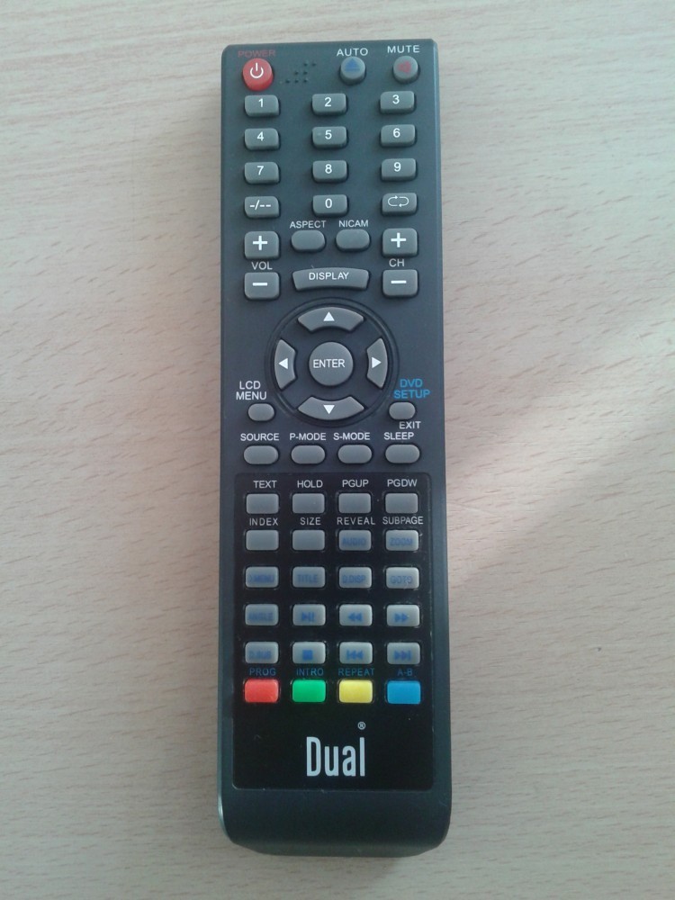 Telecomanda LCD DUAL DL-TDL24F1-001, Salora, Lenco, Denver, Akai, MT ...