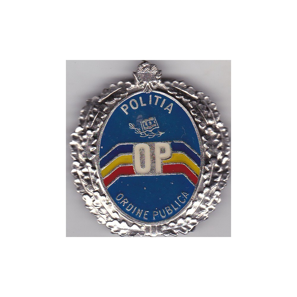 Insigna Politia , OP Ordine Publica | arhiva Okazii.ro