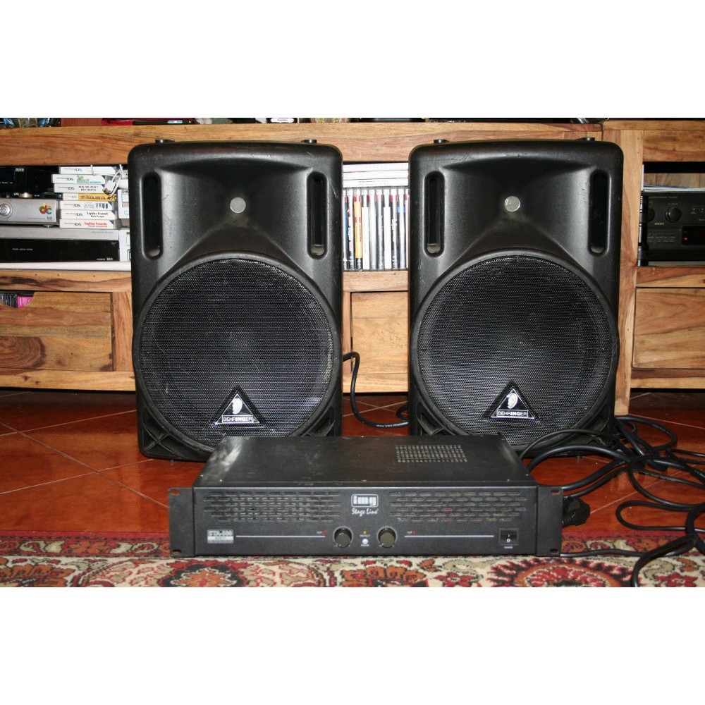 Boxe Behringer Eurolive B212 si statie Stage Line STA-500 | arhiva ...