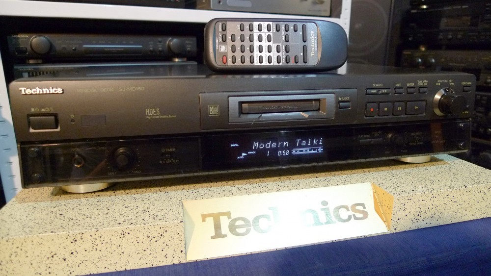 MiniDisc Technics SJ-MD150 cap serie, telecomanda, poze reale | arhiva ...