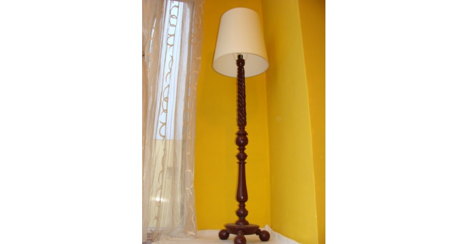 VEIOZA LEMN MASIV 124cm LAMPADAR VECHI DE PODEA CU MODEL IN RELEF ...