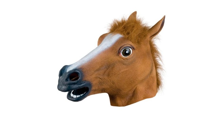 Masca de Cal Halloween / Craciun / An nou / Petreceri tematice ...