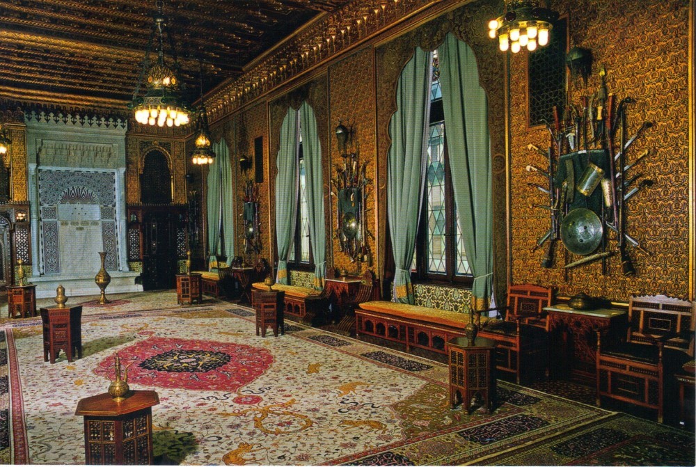 Carte postala PH031 Sinaia - Castelul Peles - Sala maura - necirculata ...