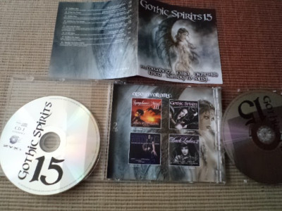 Gothic Spirits vol 15 VARIOUS compilatie 2 cd dublu disc muzica gothic ...
