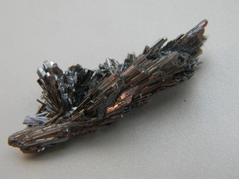 Specimen minerale - STIBINA CU BOULANGERIT | arhiva Okazii.ro