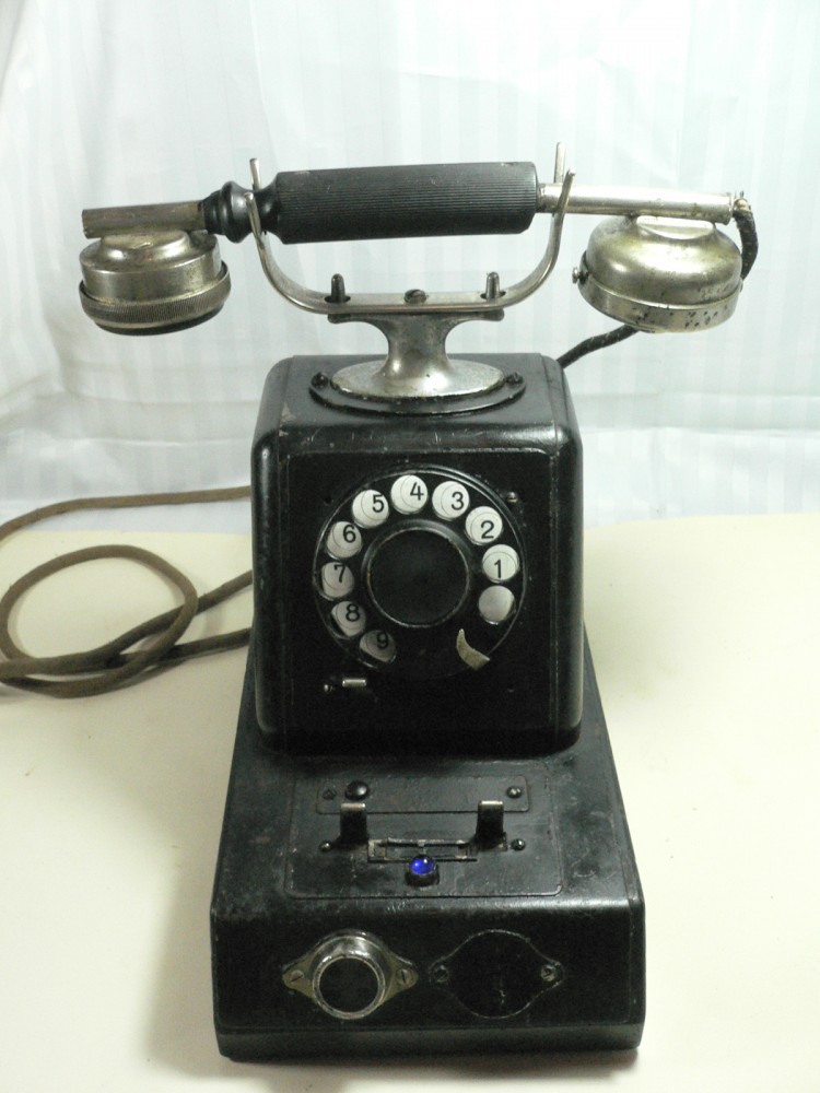 TELEFON VECHI SI MASIV- BELL TELEPHONE - PIESA RARA DE COLECTIE ...