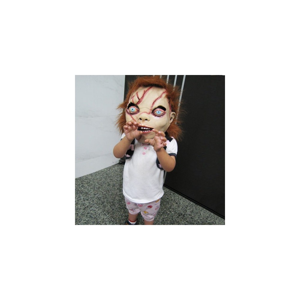 Masca horror papusa CHUCKY costum petrecere Halloween craciun Cosplay ...