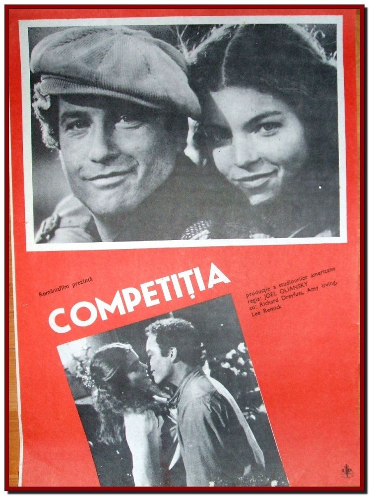 Competitia - Afis Romaniafilm film american din 1980, afise filme Epoca ...