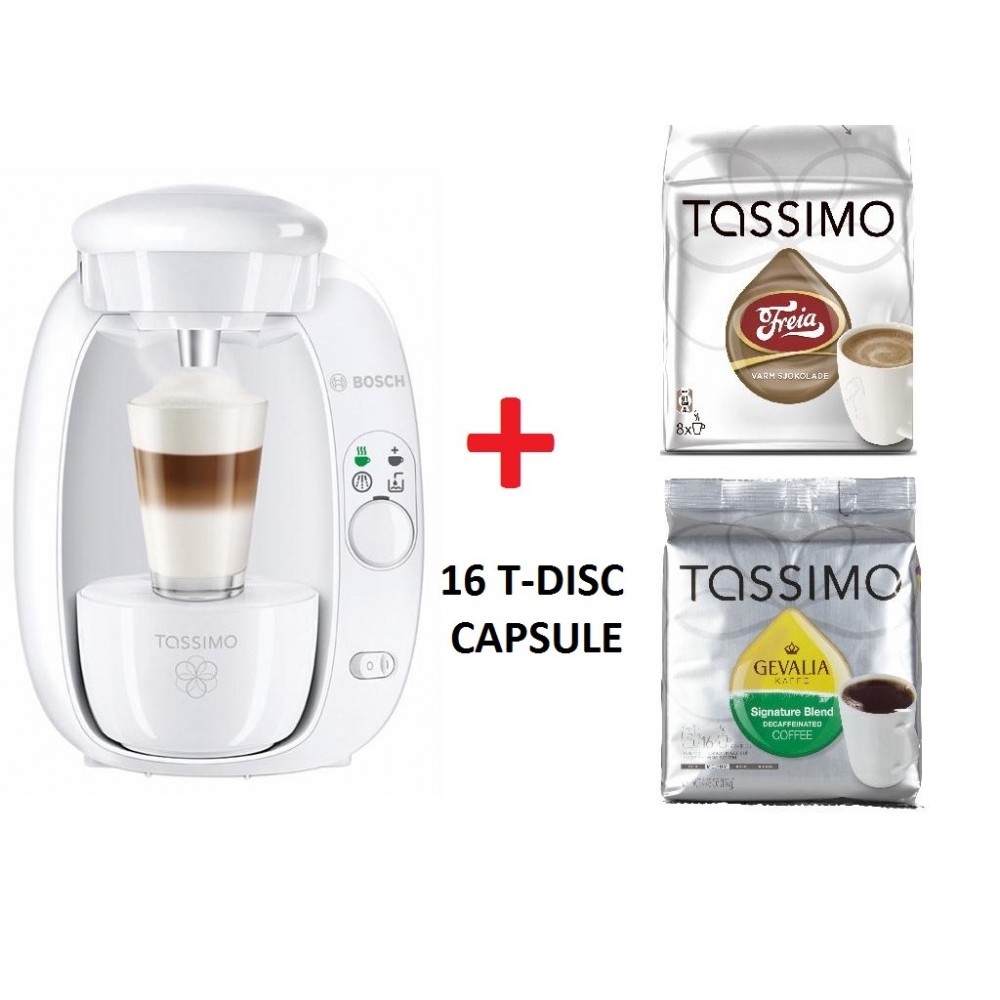 Expresor Bosch Tassimo automat cafea plus 16 CAPSULE import Germania ...