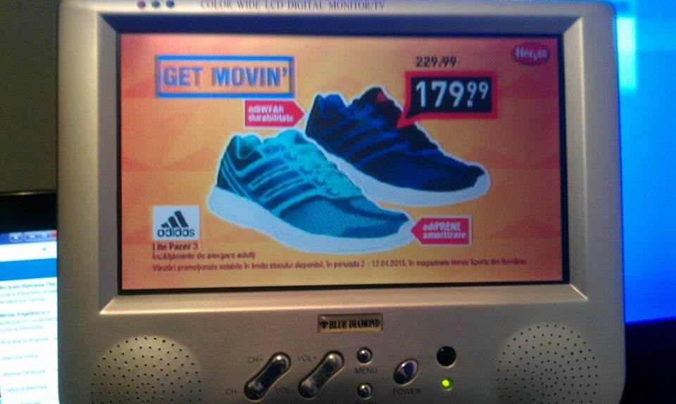 Tv lcd blue diamond model:7"lcd color mini tv (12v) | arhiva Okazii.ro