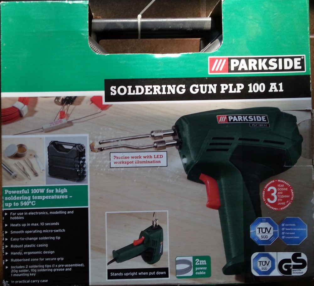 Pistol de lipit electric Parkside (letcon) - NOU | arhiva Okazii.ro