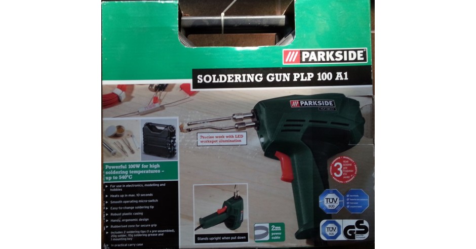 Pistol de lipit electric Parkside (letcon) - NOU | arhiva Okazii.ro