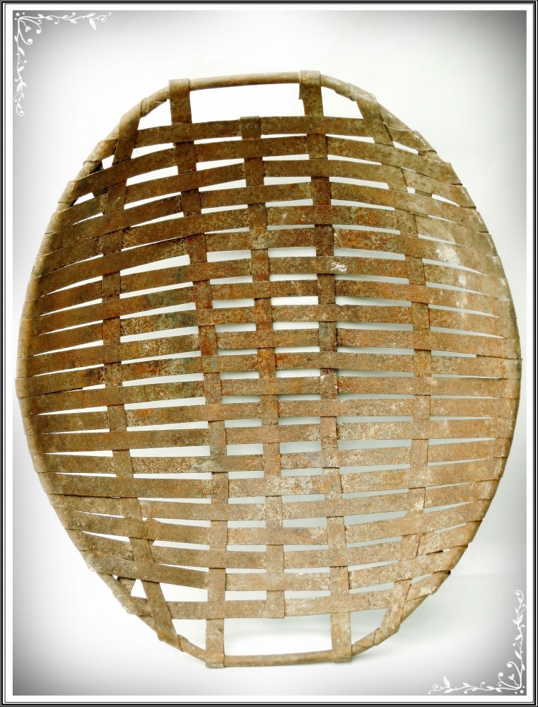 RARITATE! OBOROC MARE, TROACA VECHE DE MINER, MINA DOGNECEA, FIER ...