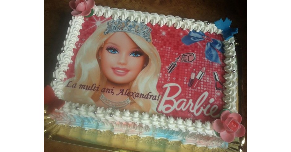 Vafa tort cu Barbie | arhiva Okazii.ro