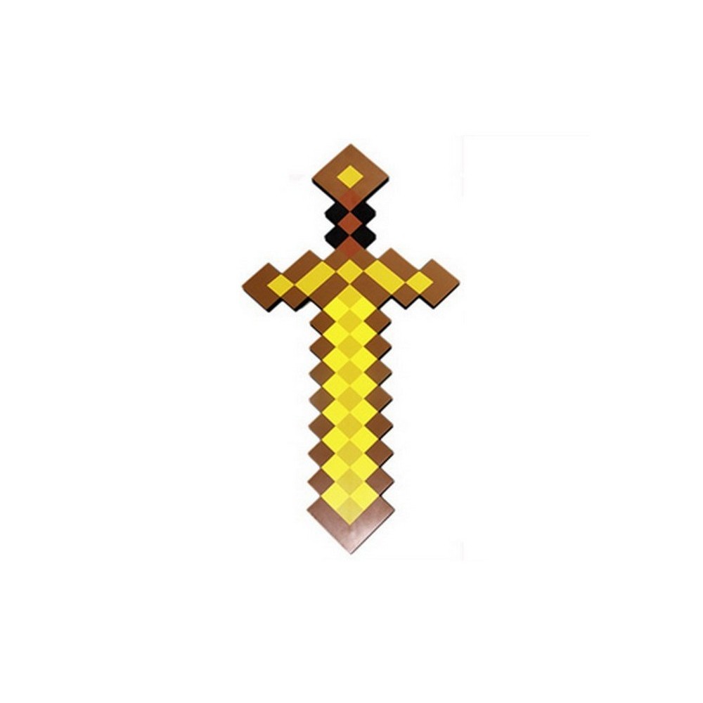 Sabie Minecraft - Gold Sword ? 60 cm ! | arhiva Okazii.ro