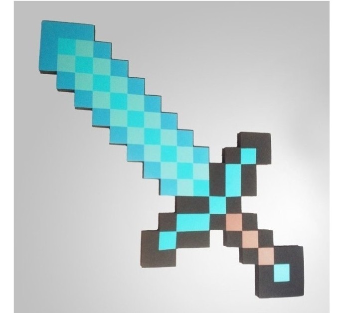 Sabie Minecraft - Diamond Sword ? 60 cm ! | arhiva Okazii.ro