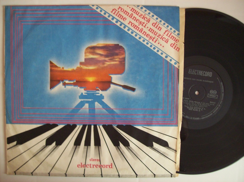 Disc vinil MUZICA DIN FILME ROMANESTI (ST - EDE 03450 - melodia "Ani de ...