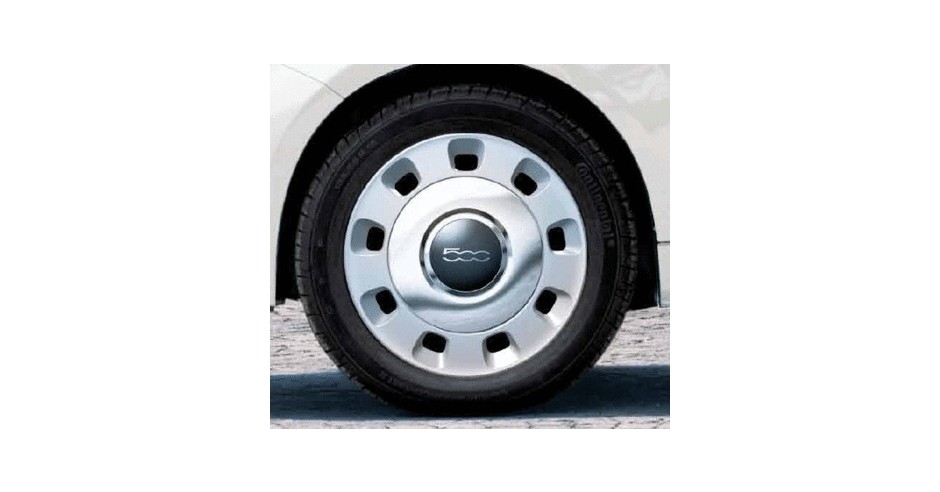 Fiat 500 15 Vintage Wheel Trims - Set Capace Jante | arhiva Okazii.ro