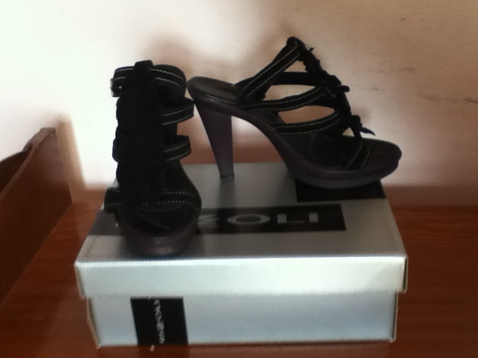 Sandale Superbe Elegante Dama Rizzoli Piele cu Toc si Platforma 39 ...