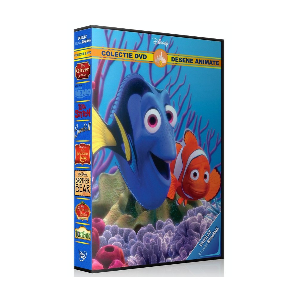 Colectie Desene Animate Disney vol.5 - 8 DVD dublate in limba romana ...