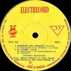 Ilinca Cerbacev_Luigi Ionescu_Mara Ianoli_Gigi Marga - Tarmuri Din ...