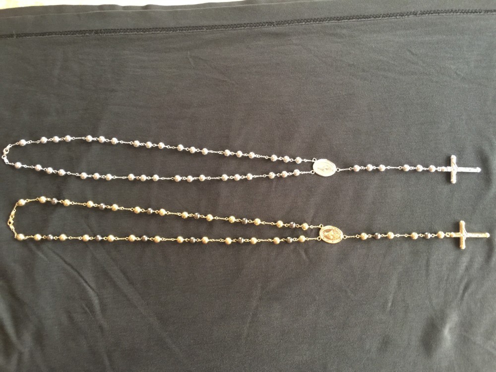 Rozarii(matanii) din aur masiv - noi | arhiva Okazii.ro
