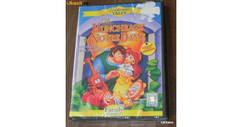 DVD ORIGINAL DESENE ANIMATE THE HUNCHBACK OF / COCOSATUL DE LA NOTRE ...