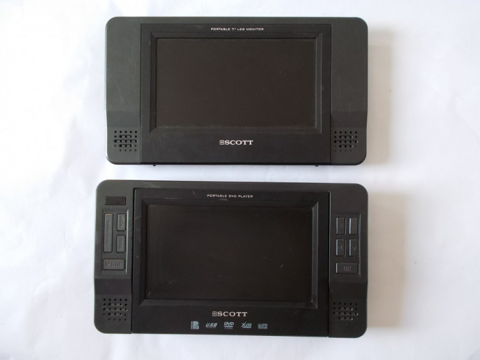 PORTABLE DVD PLAYER SCOTT 7 INCHI , DVD/USB/SDCARD/MP3 /XVID/MPEG4 ...