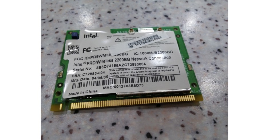 placa de retea wireless laptop ASUS A3000 | arhiva Okazii.ro