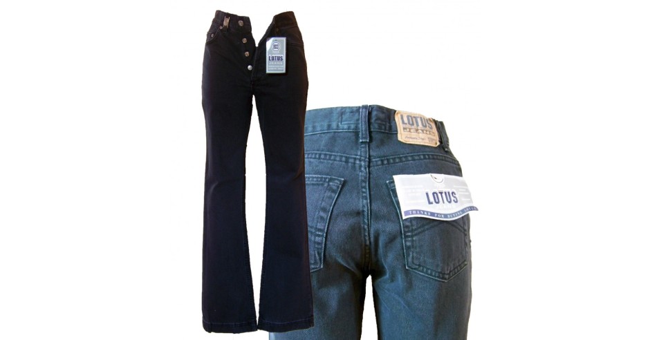 Blugi dama - gri - talie inalta - LOTUS jeans W26 (Art.F12-F14 ...