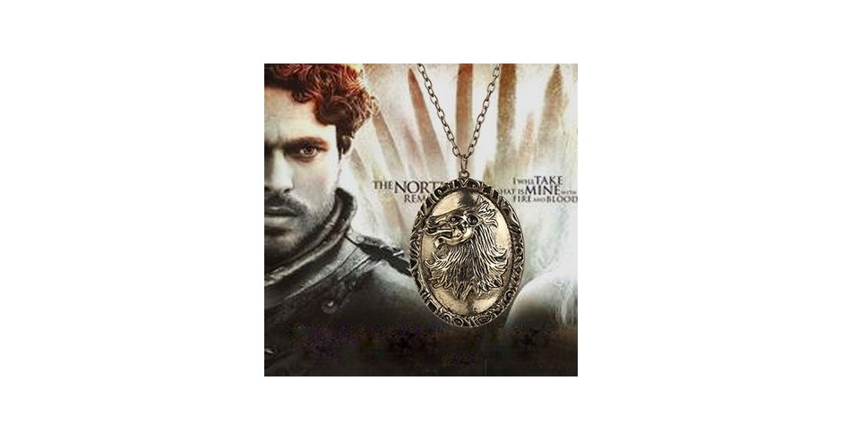 Colier / Pandativ / Medalion- Urzeala Tronului / Game of Thrones - Cap ...