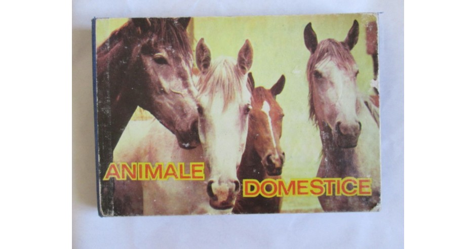 ALBUM PLIABIL ANIMALE DOMESTICE ANII 80 | Okazii.ro