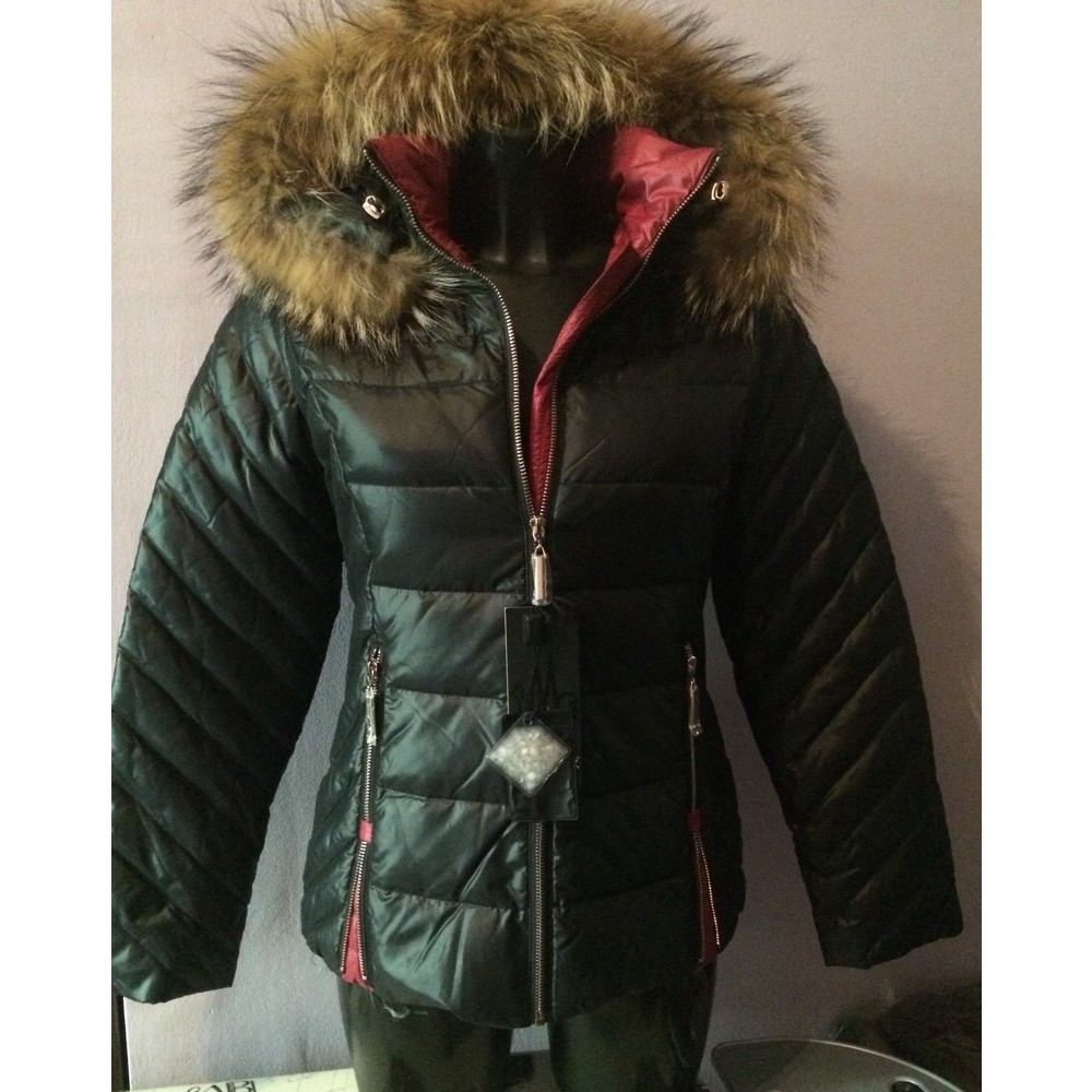Geaca Moncler| Blana de vulpe| Puf de gasca 100% | arhiva Okazii.ro