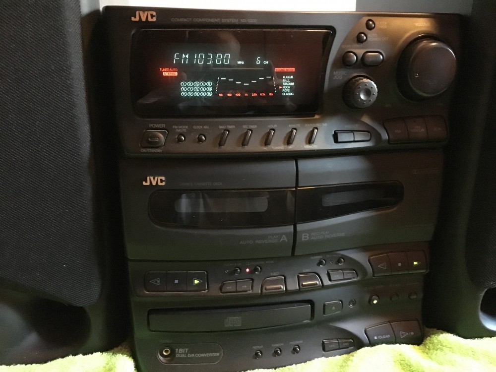 COMBINA amplificator radio Statie JVC MX-S200 CA-S200 MADE IN JAPAN ...