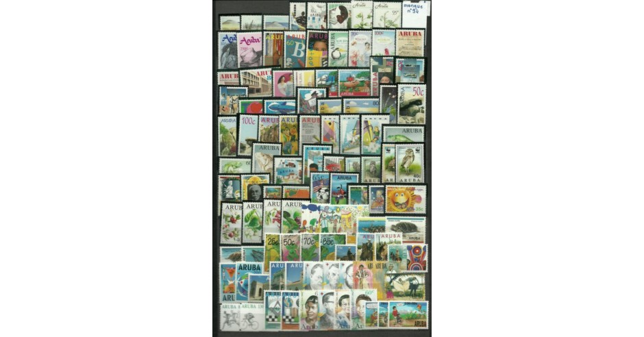 ARUBA 1991-1997 COMPLET - TOATE TIMBRELE EMISE | arhiva Okazii.ro
