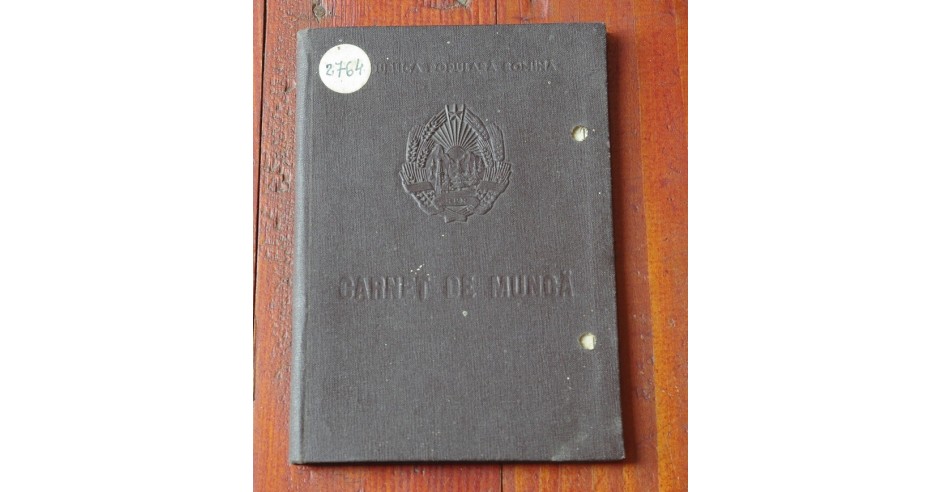 acte / documente vechi - Carnet de munca - anii 60 RPR !!! | arhiva ...