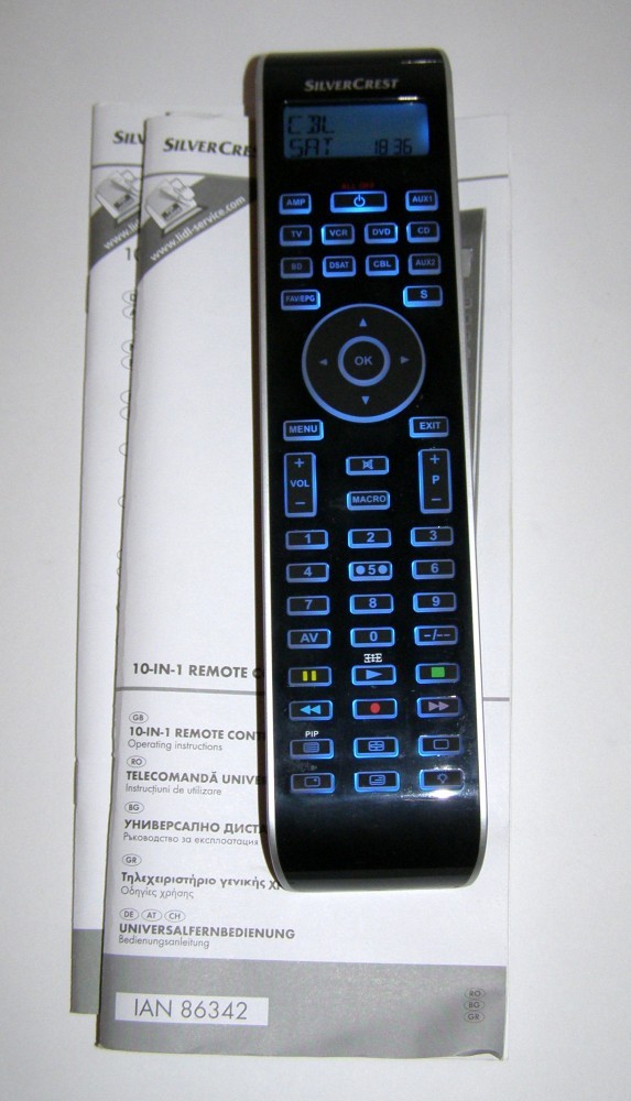 Telecomanda universala SilverCrest SFB 10.1 B2 | arhiva Okazii.ro