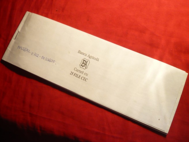 Carnet cec - Cumpara cu incredere de pe Okazii.ro.