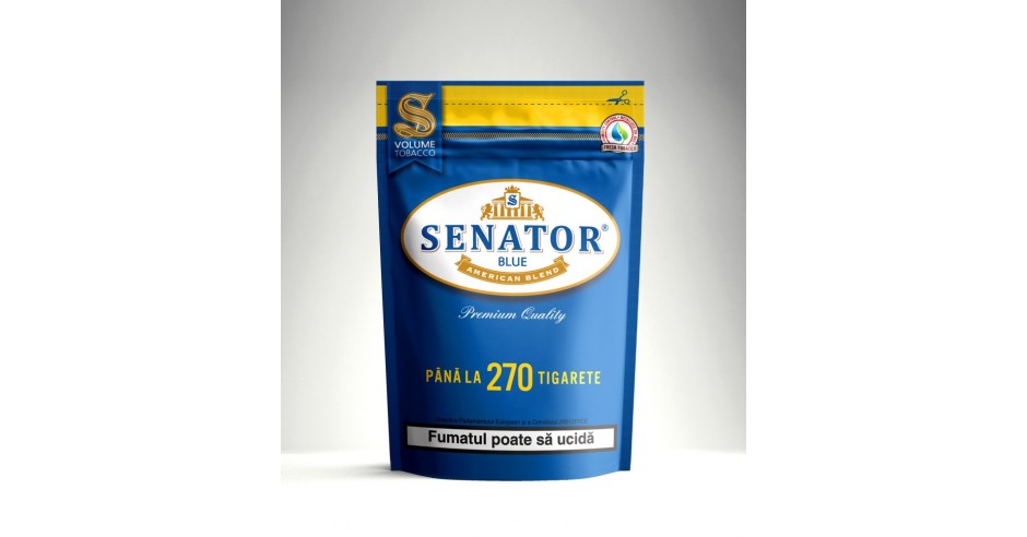 Tutun SENATOR Blue 135g - Tabac Extra Volum pentru injectat tuburi de ...