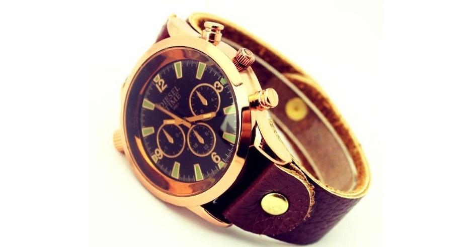 CEAS Barbati Diesel Time Browny ! | Cadran Alb, Negru CALITATE ...