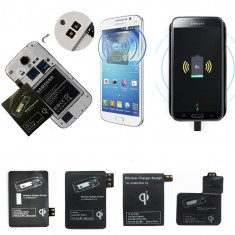Receiver QI Incarcator wireless Galaxy S34 5 si Note23 4, Extern ...